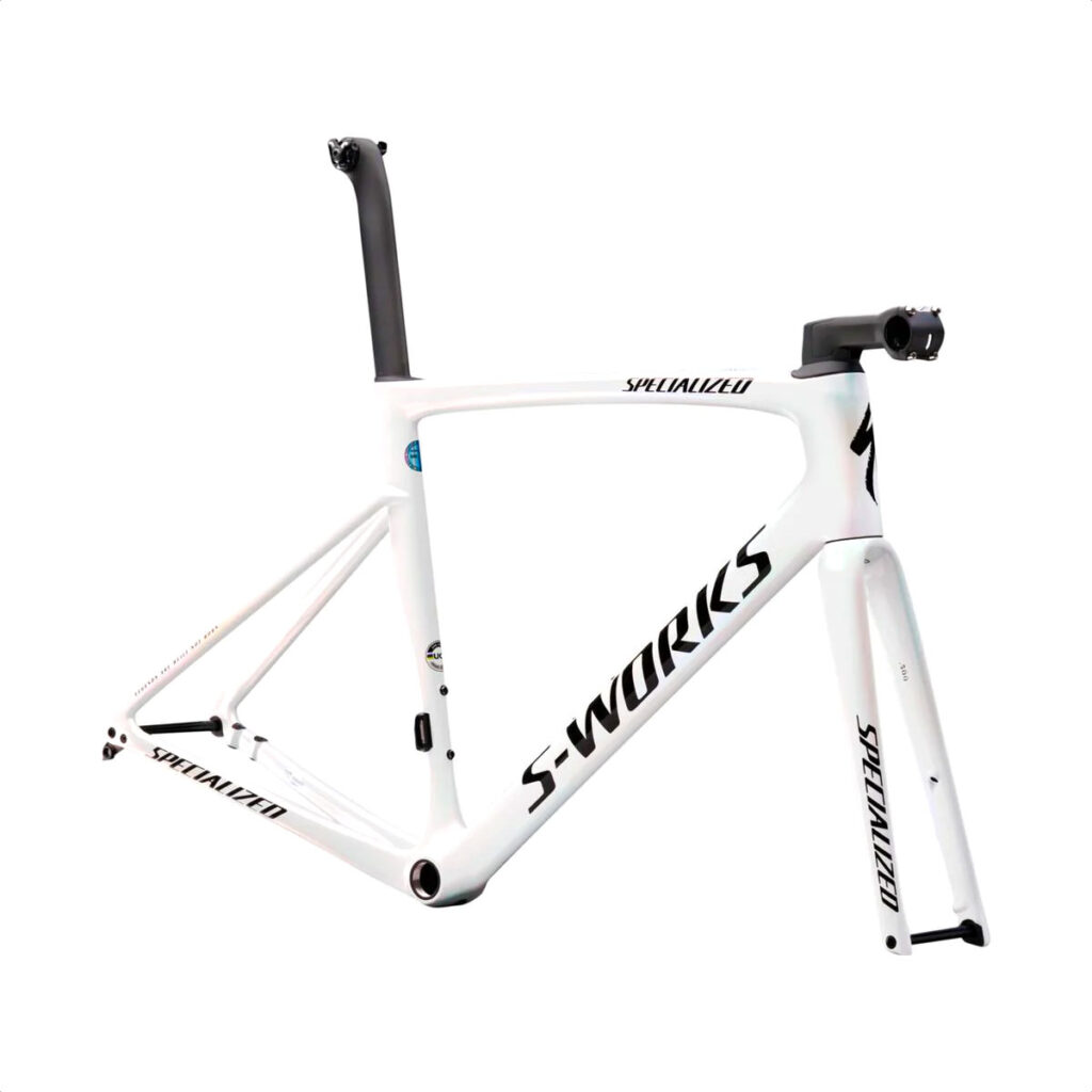 Cuadro S-Works Tarmac SL7 Remco LTD Frameset (Gloss White Chameleon Red ...
